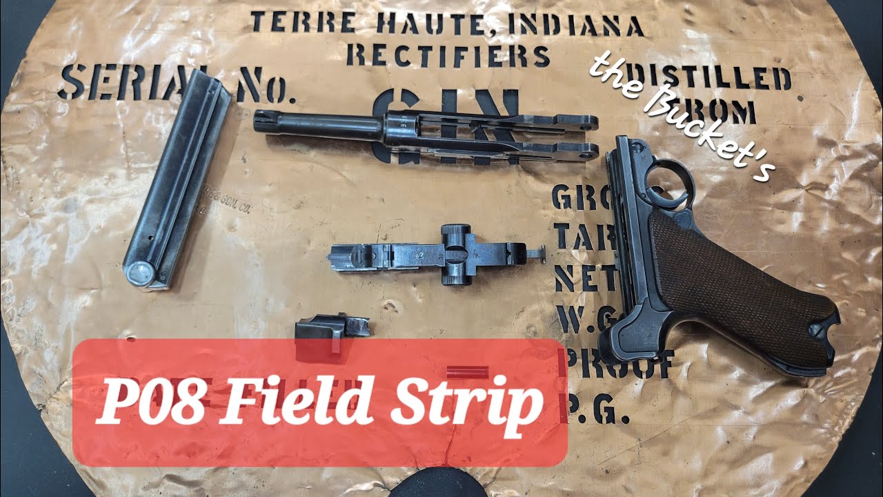 P08 Luger Disassembly, Reassembly, Field Strip - YouTube