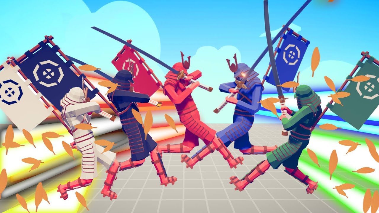 EPIC BATTLE - 5x SHOGUN vs 1000x UNITS | TABS - Totally Accurate Battle ...