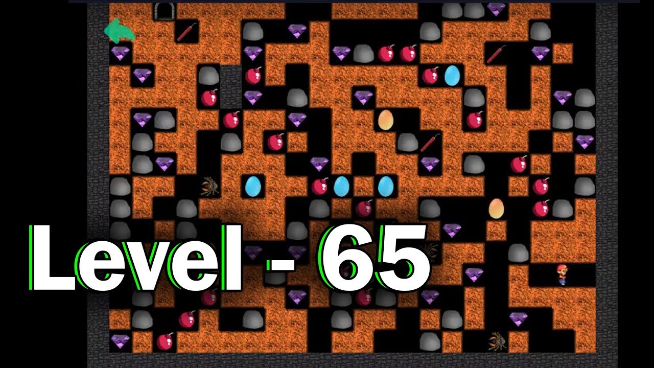 Diamond mine level 65 collected all 30 diamonds - YouTube