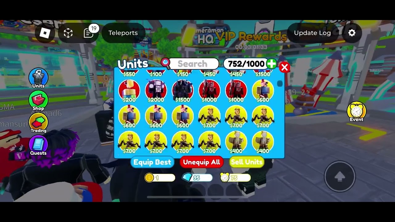 Show my whole inventory in ttd - YouTube