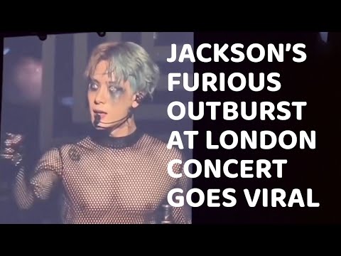 HK star's dramatic outburst at London concert goes viral