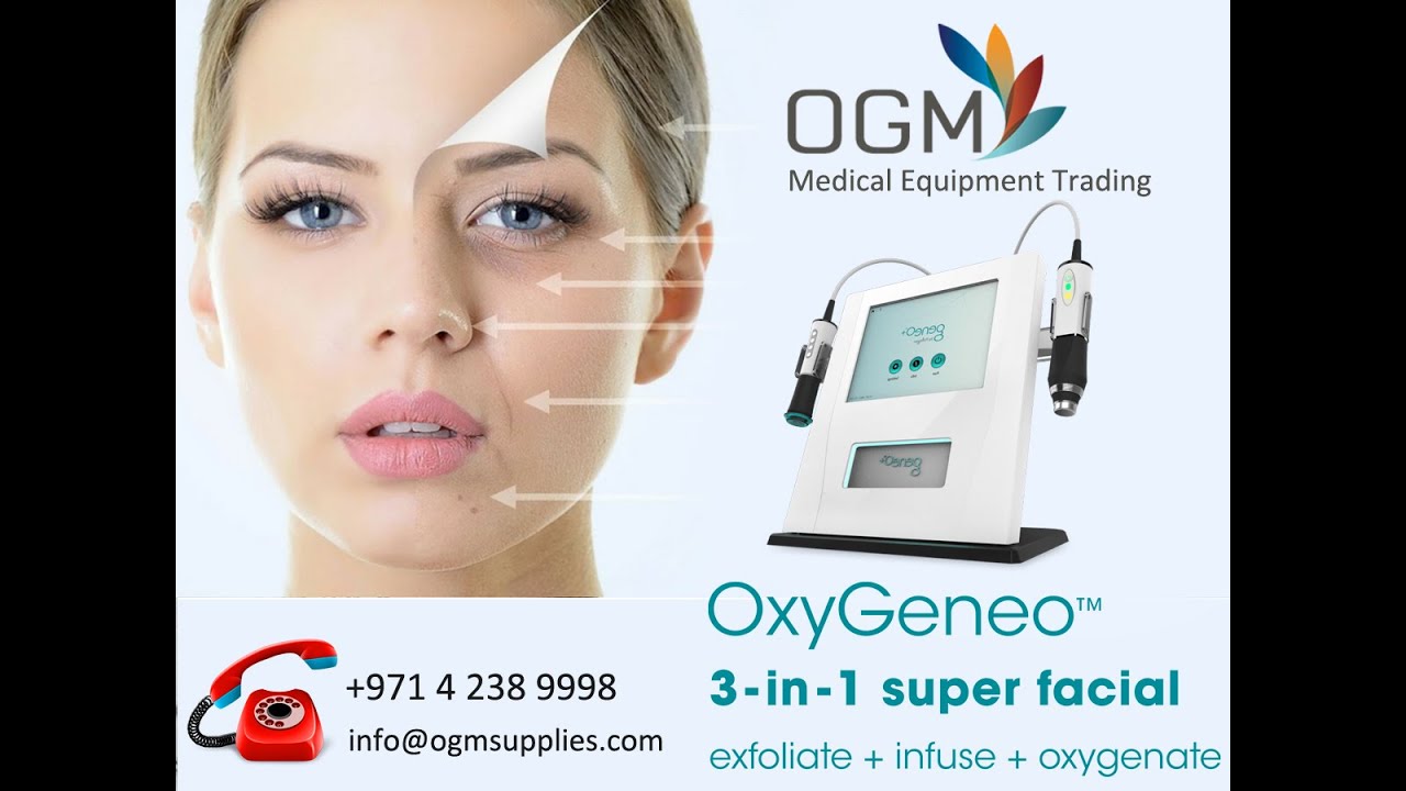 OxyGeneo 3-in-1 Super Facial | How it works | Look younger - YouTube