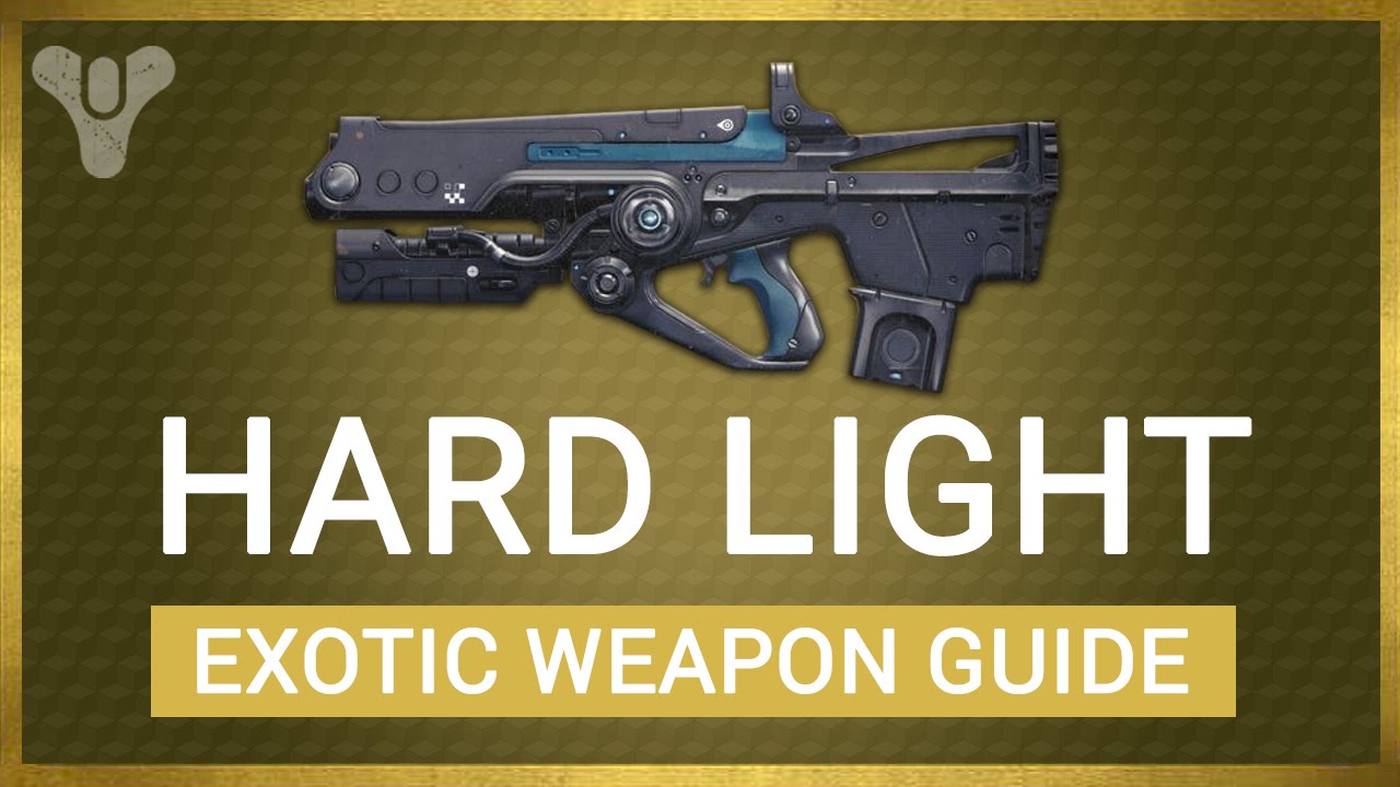 Hard Light | Exotic Auto Rifle Review / Guide - YouTube