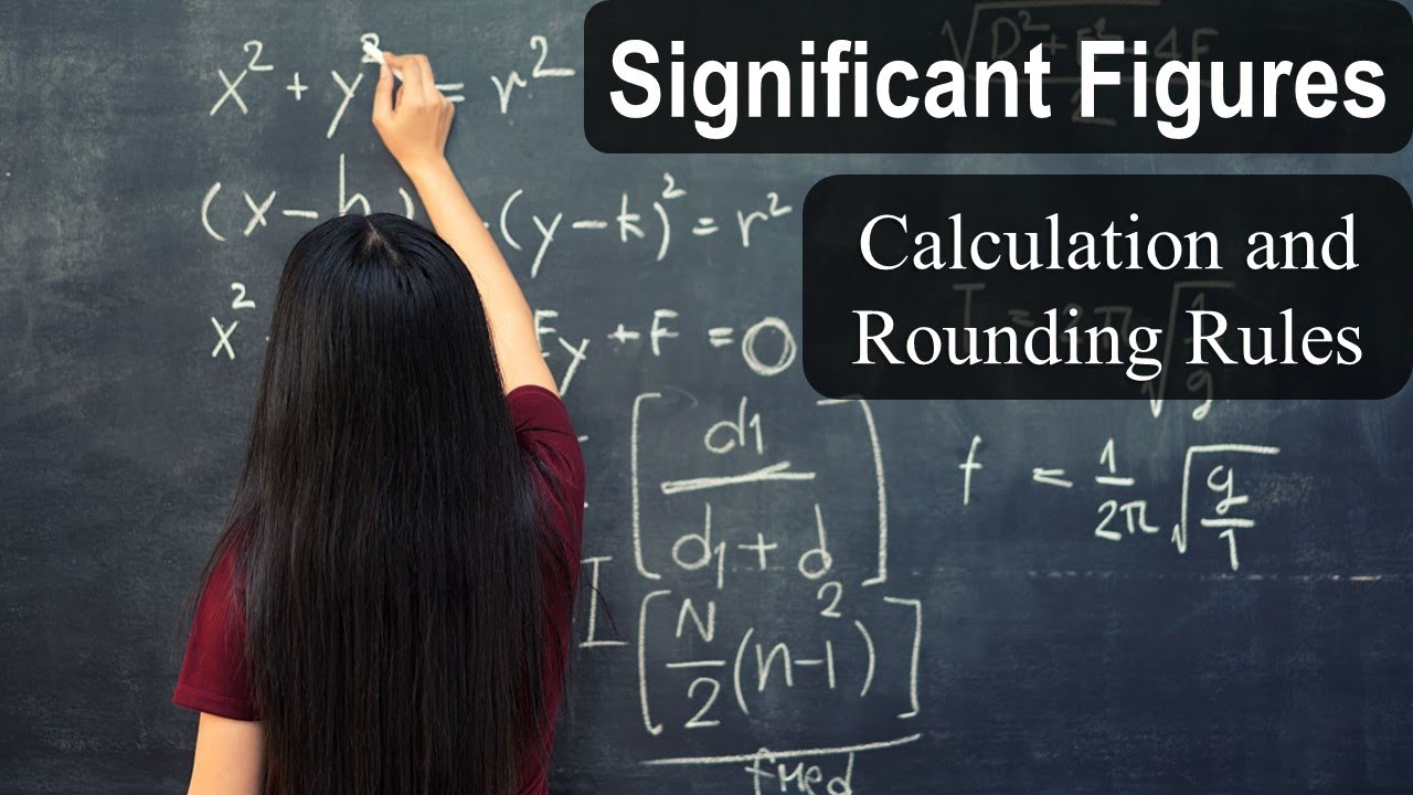 Significant Figures: Calculation Examples and Rounding Answers - YouTube