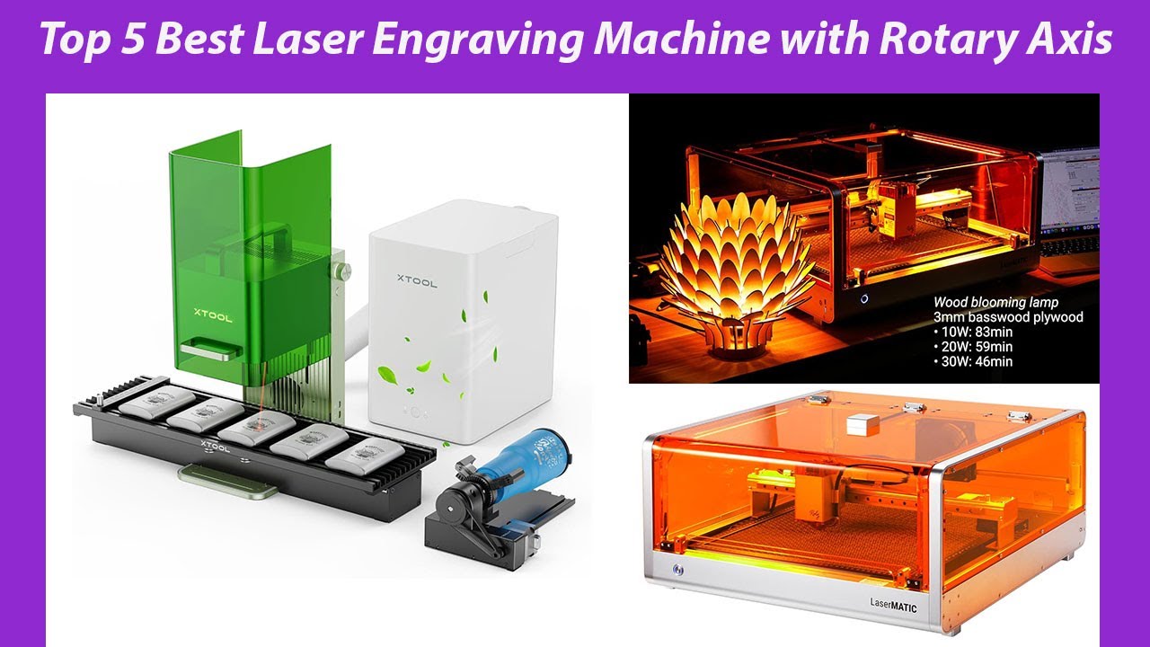 Top 5 Best Laser Engraving Machine with Rotary Axis - 2024!! Reviews ...