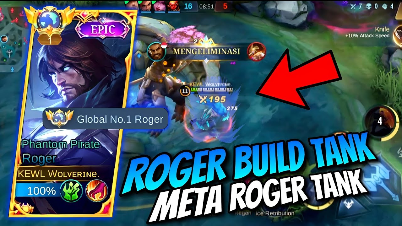 HYPER ROGER BUILD TANK GAK NGOTAK! | BUILD ROGER TANK TERSAKIT | ROGER ...