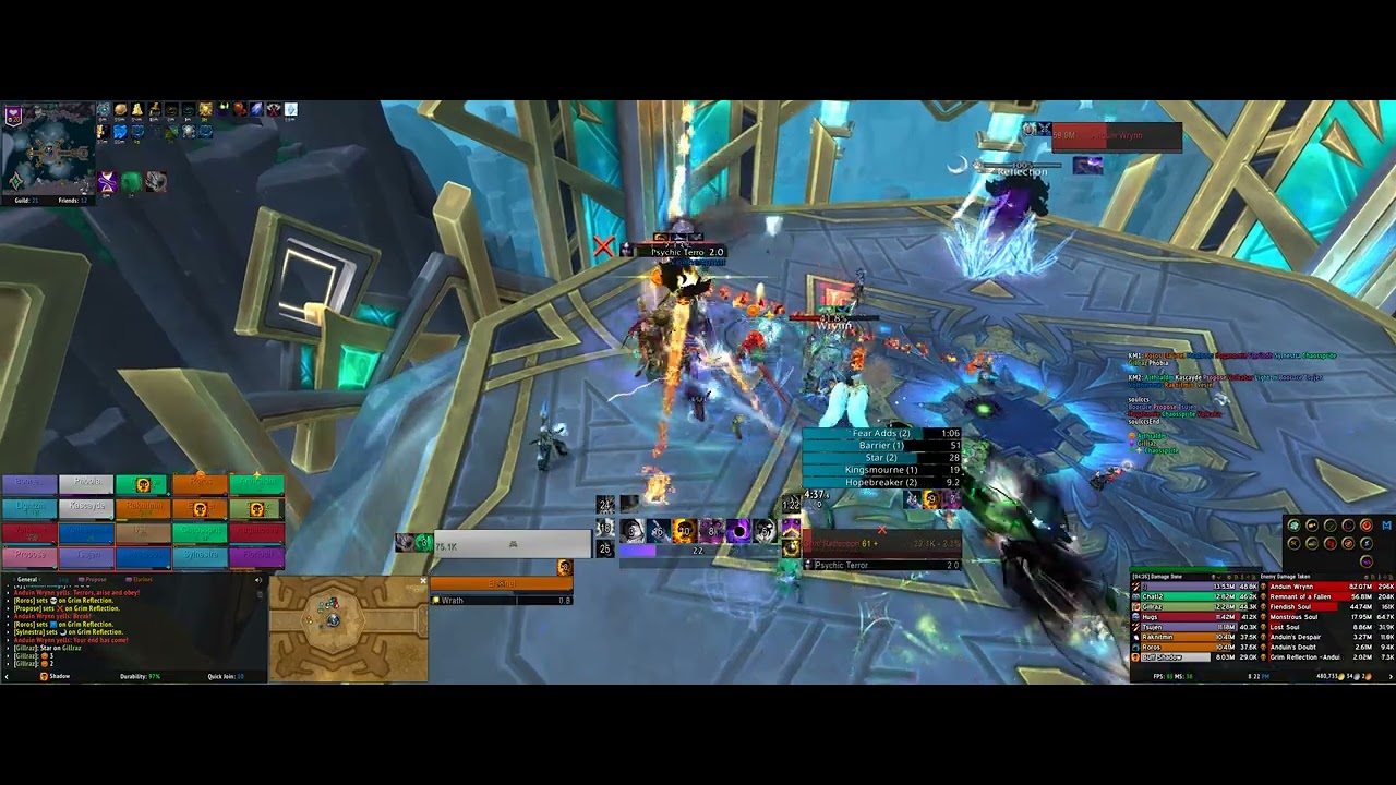 Winky Face Mythic Anduin Shadow Priest PoV - YouTube