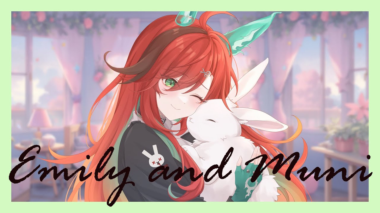 【觀賞】【雜談】小白兔｜開鏡頭｜好睏哦...讓mumu陪著你好好休息吧【Emily Smart】 #台灣vtuber - YouTube