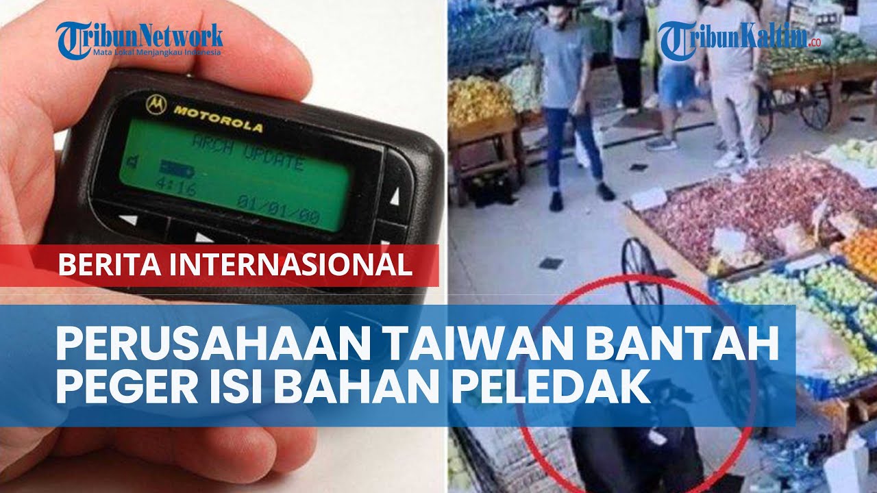 Perusahaan Taiwan Gold Apollo Bantah Produksi Pager Isi Bahan Peledak ...