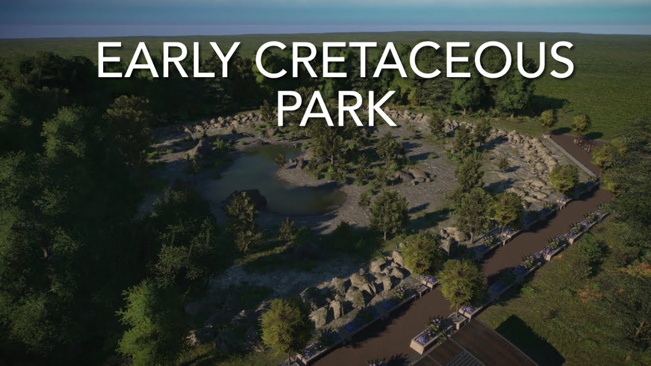 Early Cretaceous Park Ep.1: Sauropelta Habitat Speedbuild - YouTube