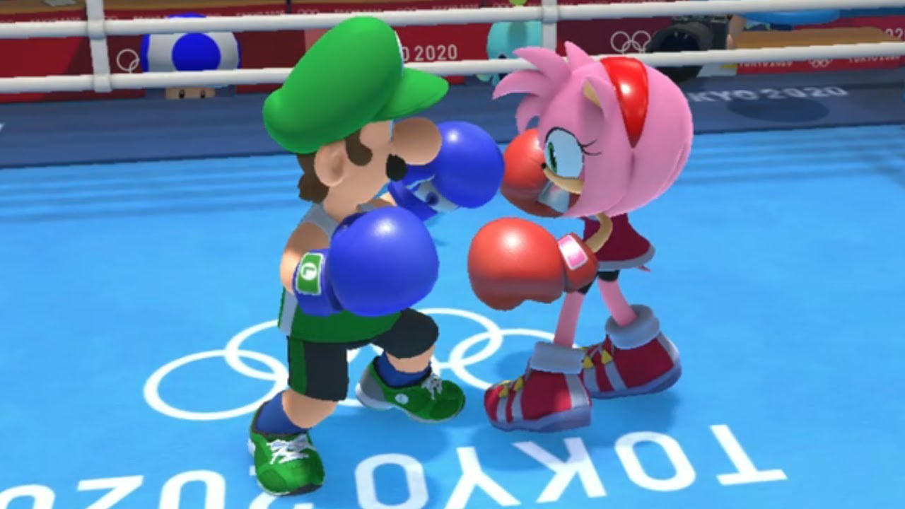 MARIO & SONIC AT THE OLYMPIC GAMES TOKYO 2020 Luigi Boxing ( Hard ...
