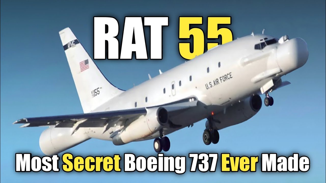 RAT 55: Most Secret Boeing 737 Ever Made by US Military - YouTube