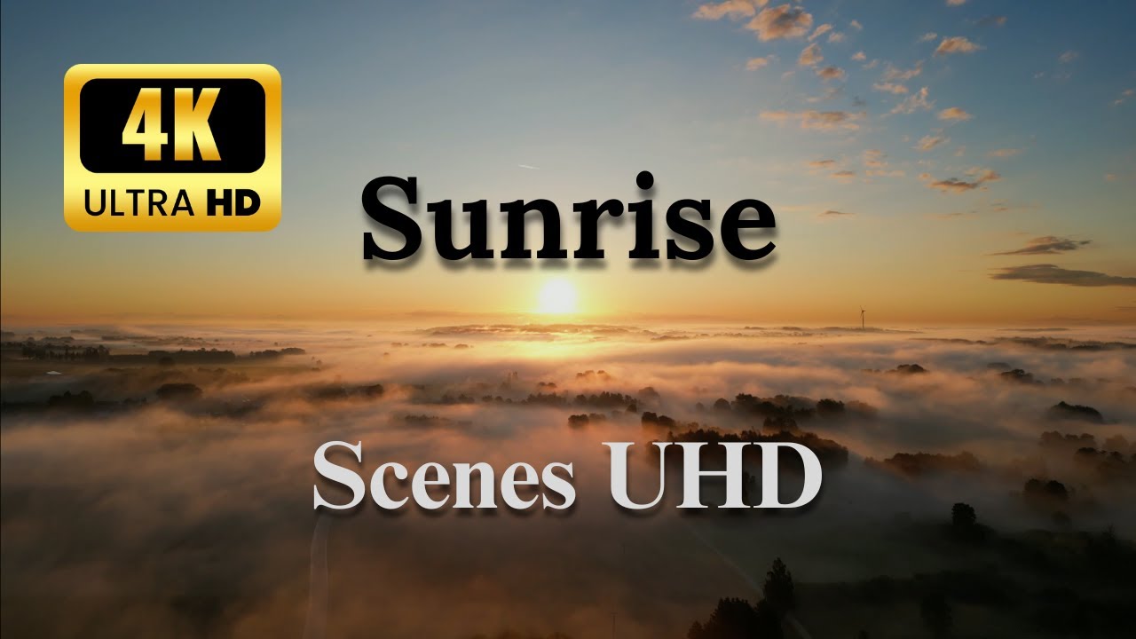 Sunrise 4k scenes | Ultra HD Sun Rising Time lapse | UHD Sun rise ...