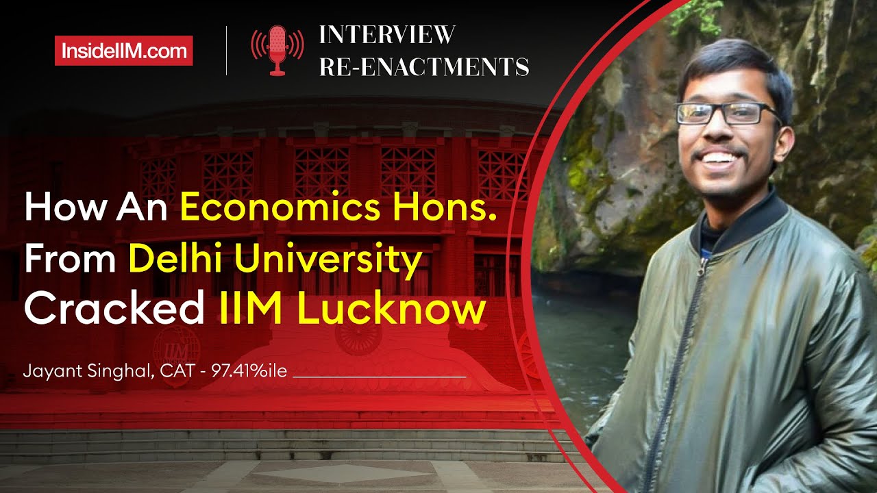 How A Non-Engineer Cracked IIM L | IIM Lucknow Interview Questions ...