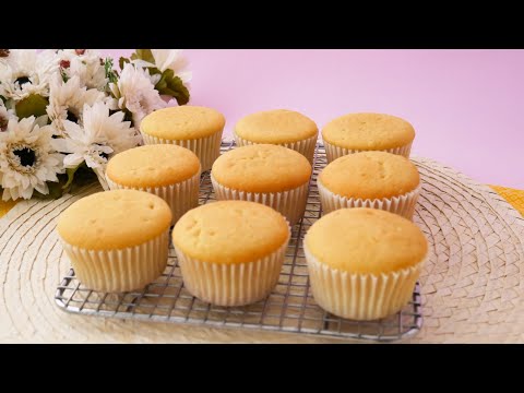 Cupcakes de Vainilla | CUPCAKES PERFECTOS | ALE HERVI | cocina conmigo