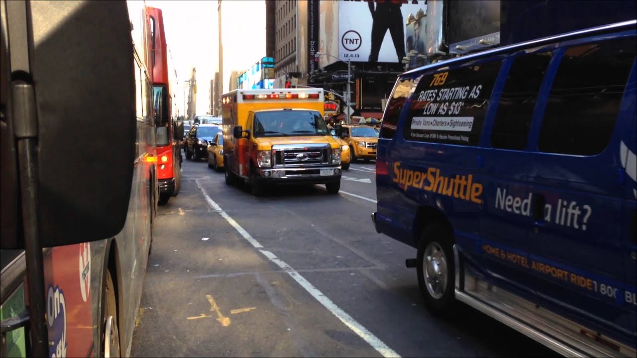 FASTCARE EMS AMBULANCE RESPONDING AROUND W. 47TH ST. & 7TH AVE. IN ...