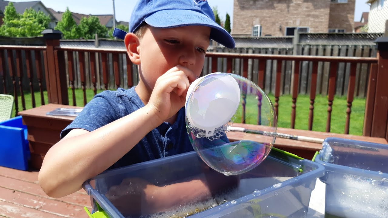 Make Bubbles at Home - YouTube