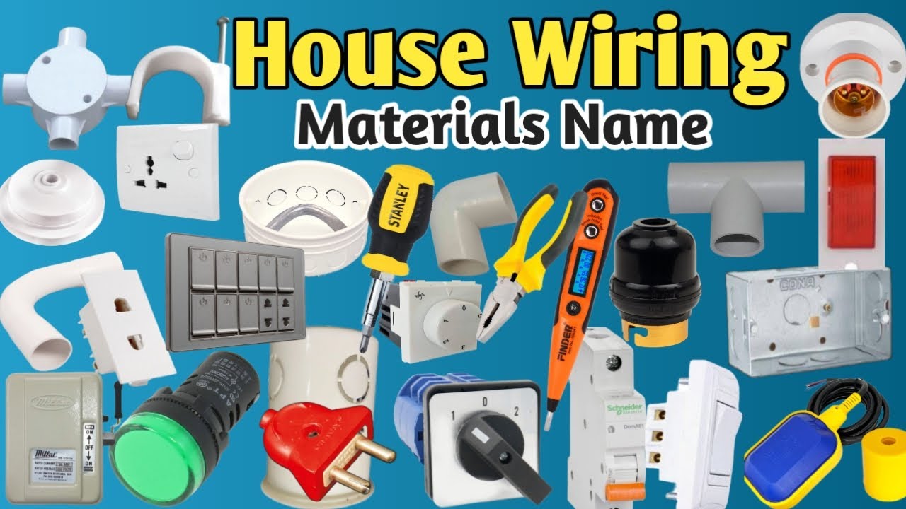 Electrical House Wiring Materials List