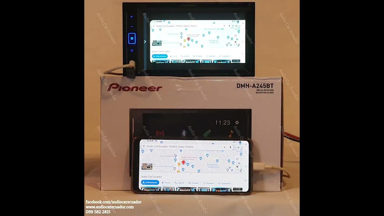 Pioneer DMH-A245BT__Audio Car Ecuador #audiocarecuador - YouTube