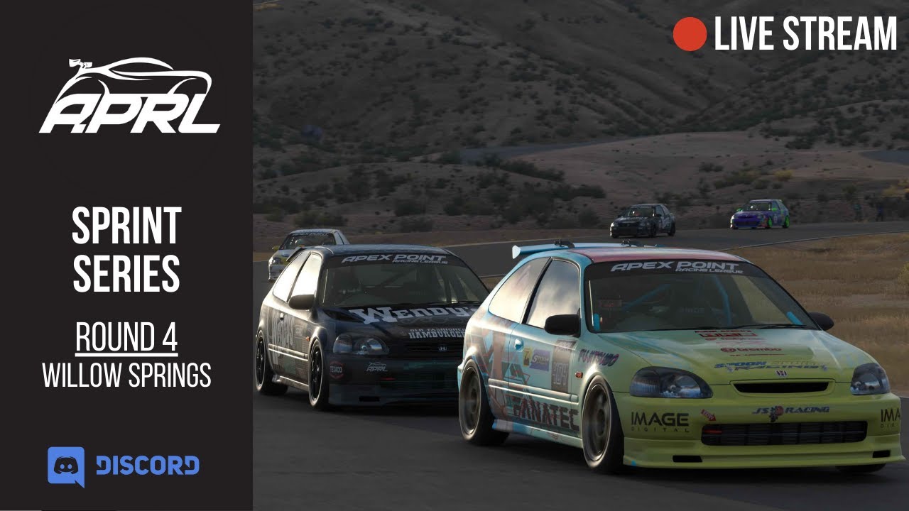 APRL | GT7 Sprint Series | Round 4 | Willow Springs - YouTube