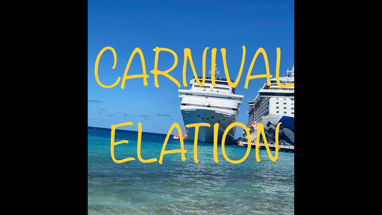 Cruising On Carnival Elation - YouTube