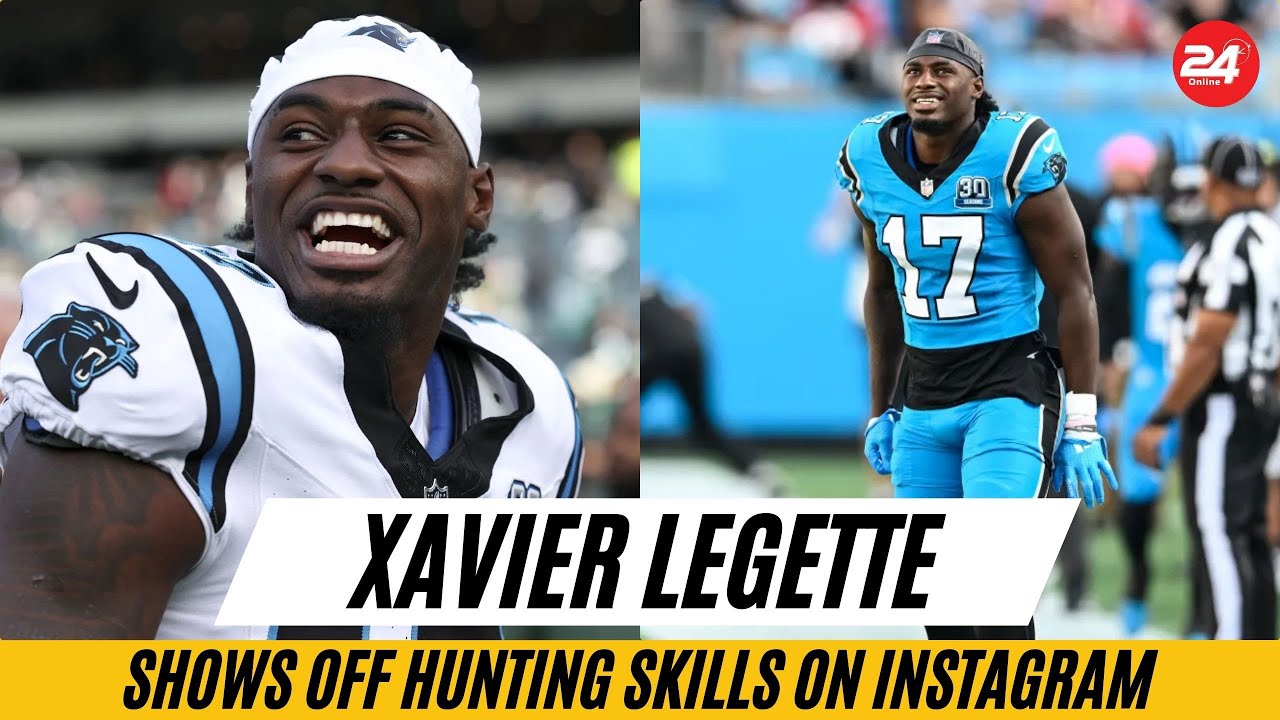 Panthers WR Xavier Legette Shows Off Hunting Skills with Squirrel on ...