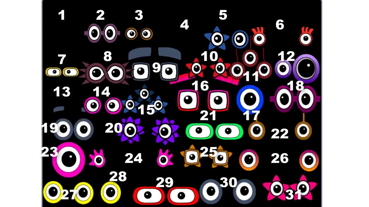 Numberblocks Band - Numberblocks Eyes In The Dark remix - Numberblocks ...