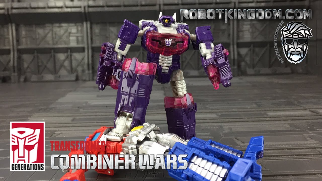 Transformers Generations 2016 Combiner Wars Legends Shockwave - YouTube