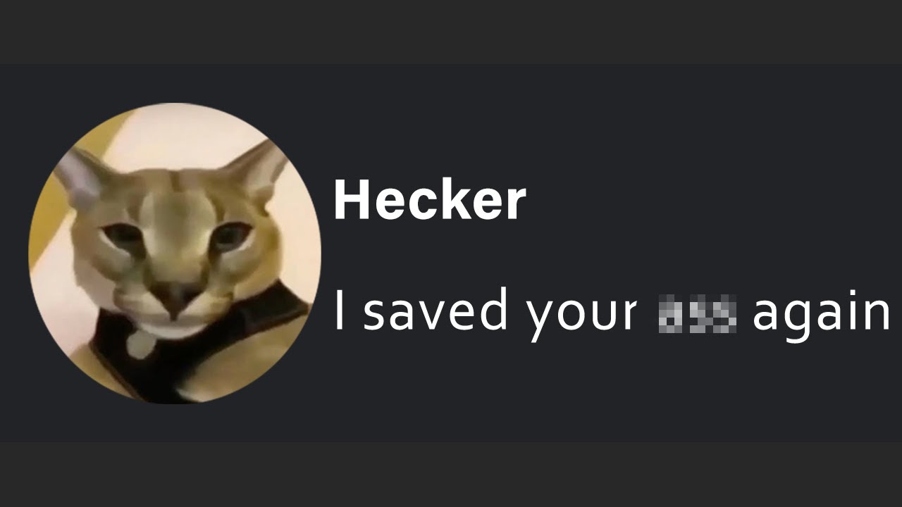 Hecker saves Beluga girlfriend - YouTube