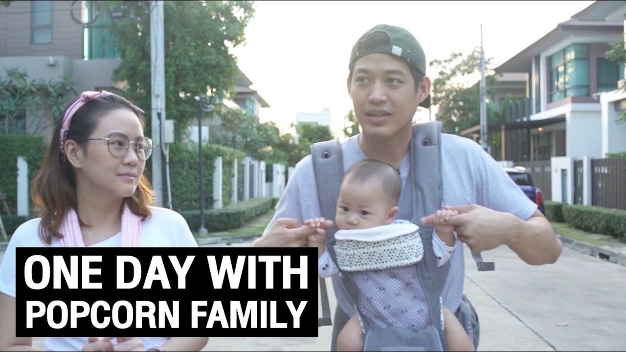 VLOG #4 One Day With Popcorn Family - YouTube
