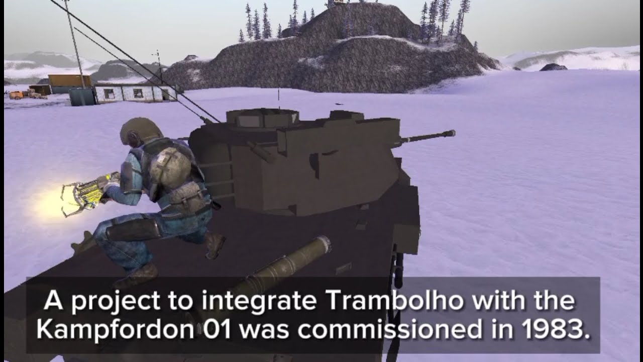 Kampfordon 0140/69 (IFPV 0140 TRAMBOLHO) Demonstration Video - YouTube