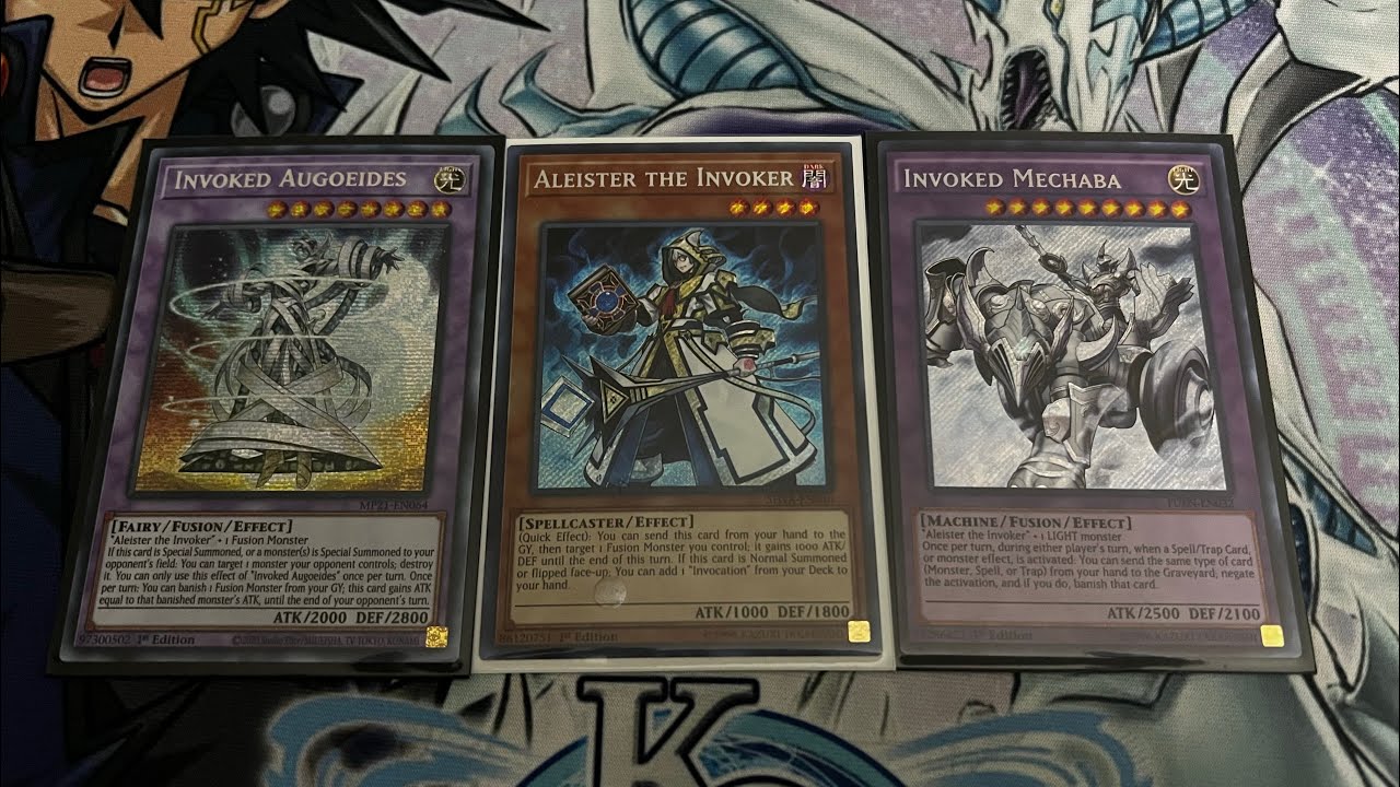 My Pure Invoked Deck profile 3/23 normal summon aleister!!! - YouTube