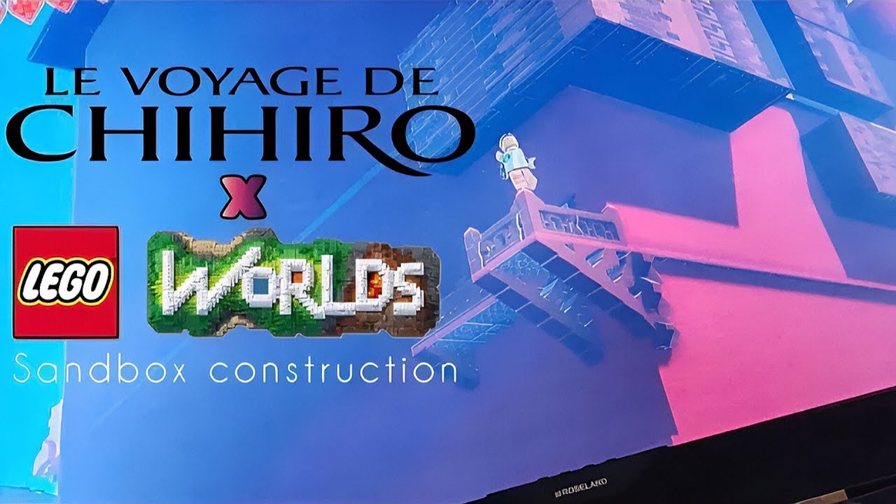 [GAMEPLAY] LEGO WORLDS {LE VOYAGE DE CHIHIRO} #4 | Construction ...