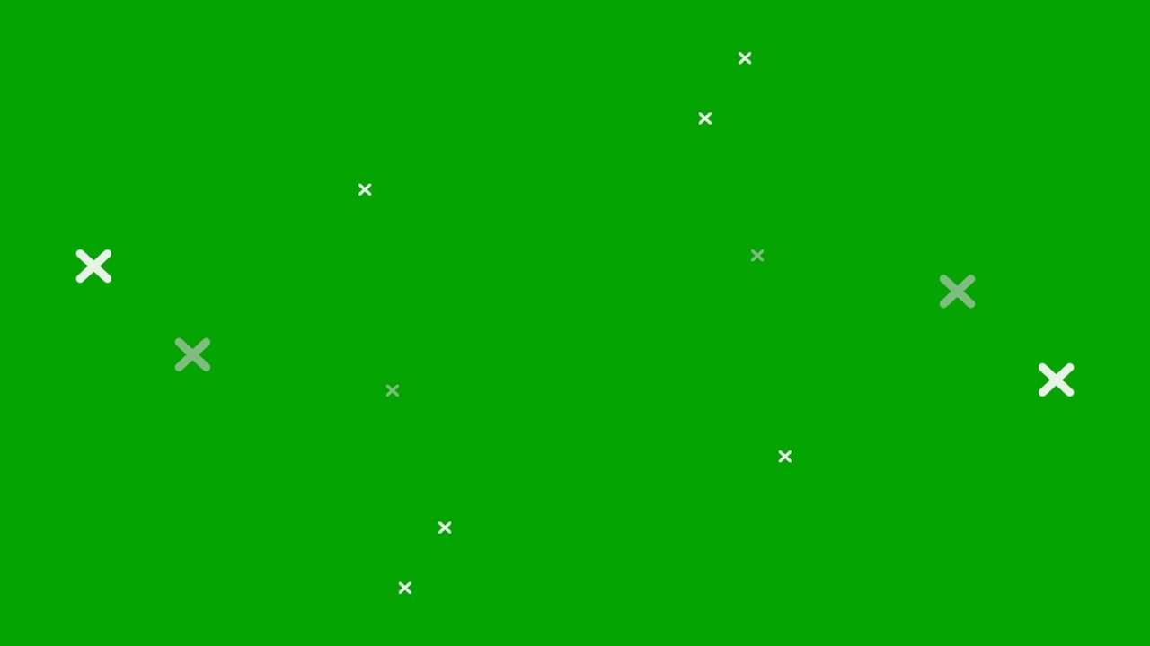 Cross Effect Green Screen Video / Chroma Key Effects Video ...