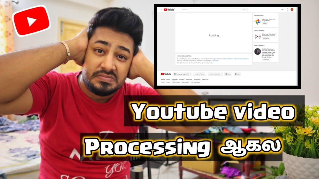 Youtube video not processing in Tamil 😕 | Tamil TechLancer - YouTube