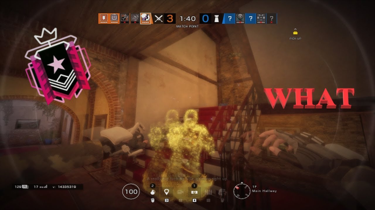 Champion Level Confusion - Rainbow Six Siege - YouTube