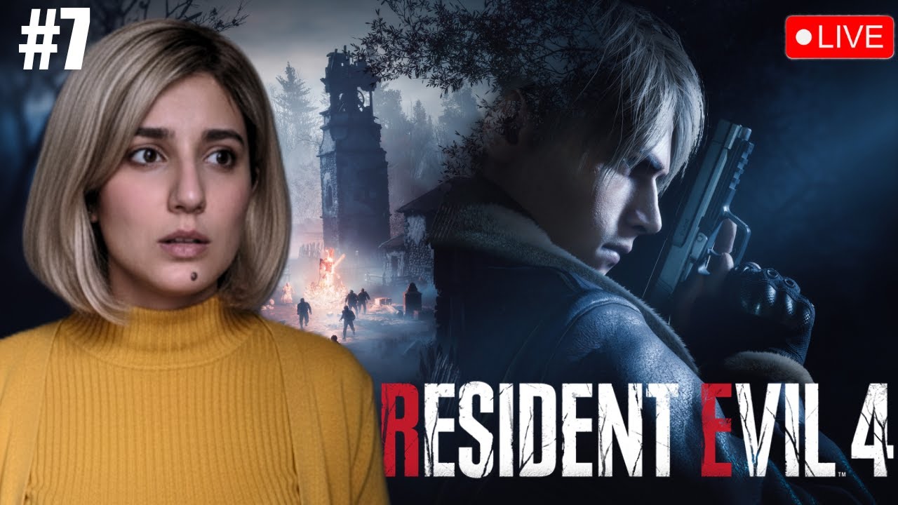 🔴LIVE | The Ashley Hunt | Resident Evil 4 | First Playthrough (Part 7 ...