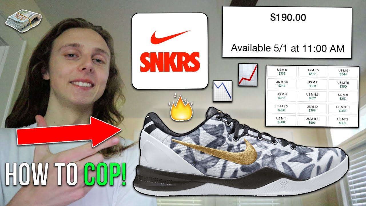 BE READY🔥! HOW TO COP KOBE 8 "MAMBACITA" ON DROP DAY! | Snkrs, Raffles ...