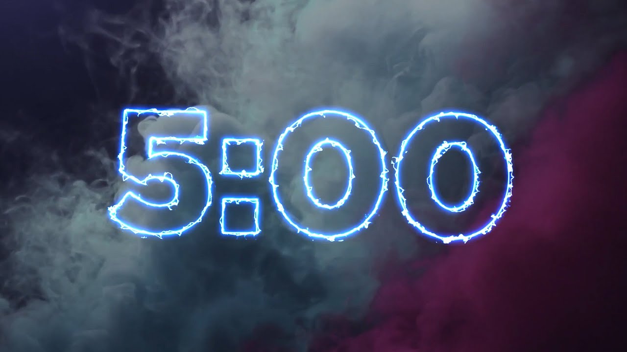 5 Minute Timer ⚡ Electric - YouTube