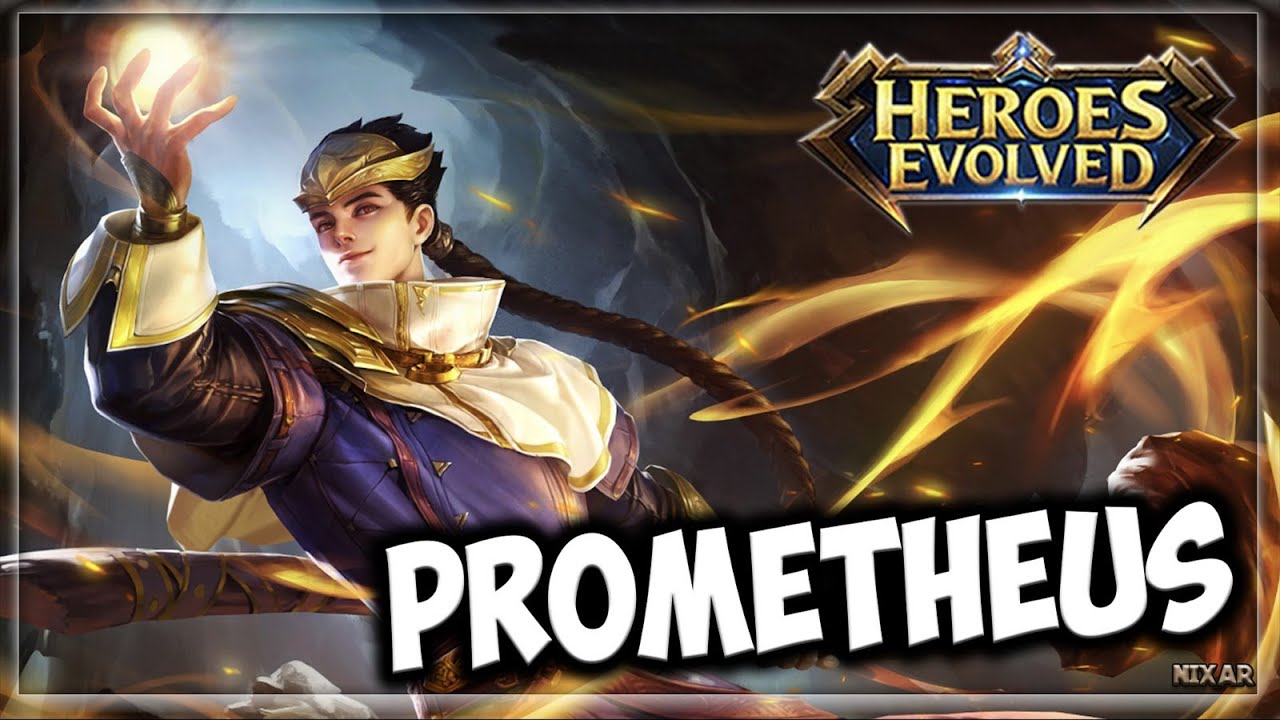 Heroes Evolved - Prometheus Build | New Hero | Ranked Gameplay - YouTube