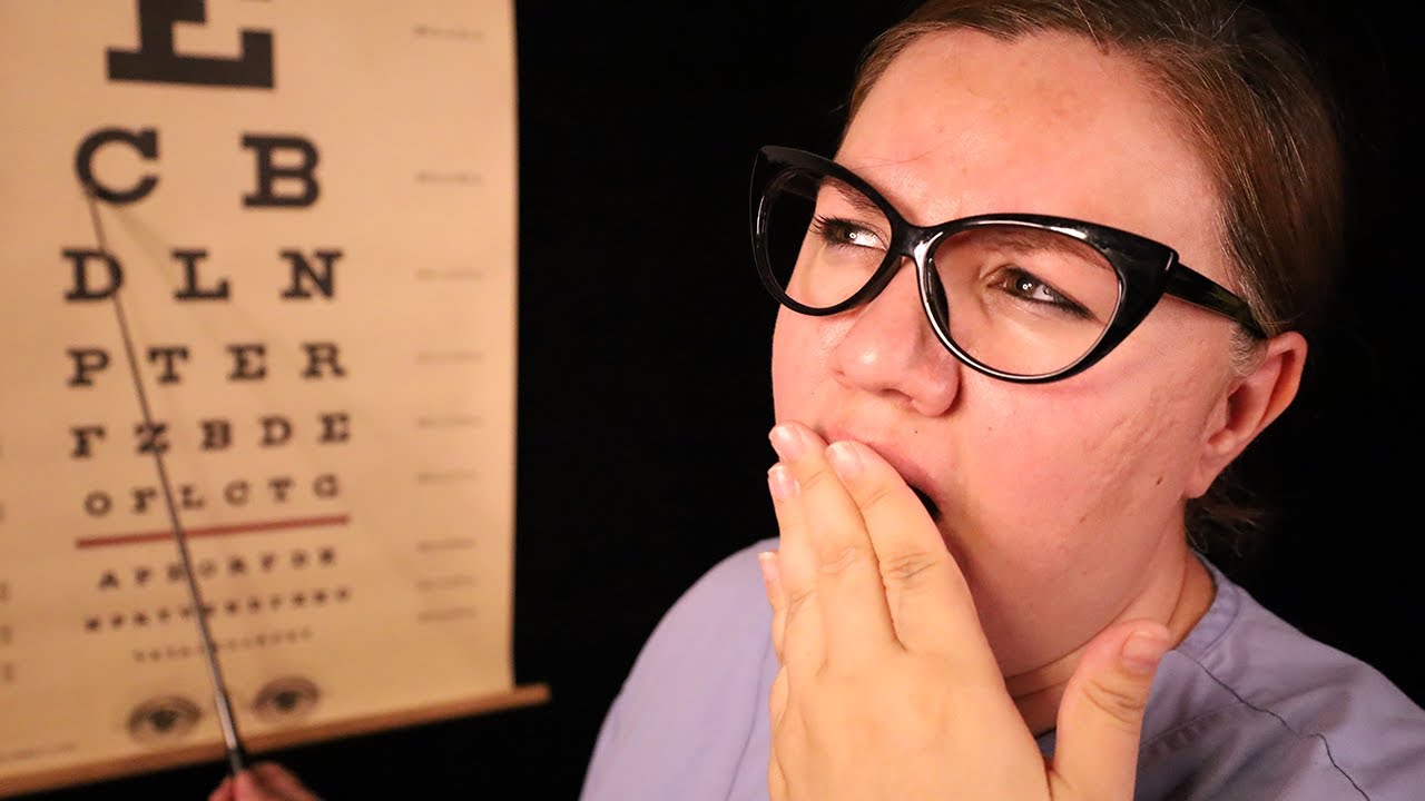 ASMR Drivers License Medical Exam Roleplay - YouTube