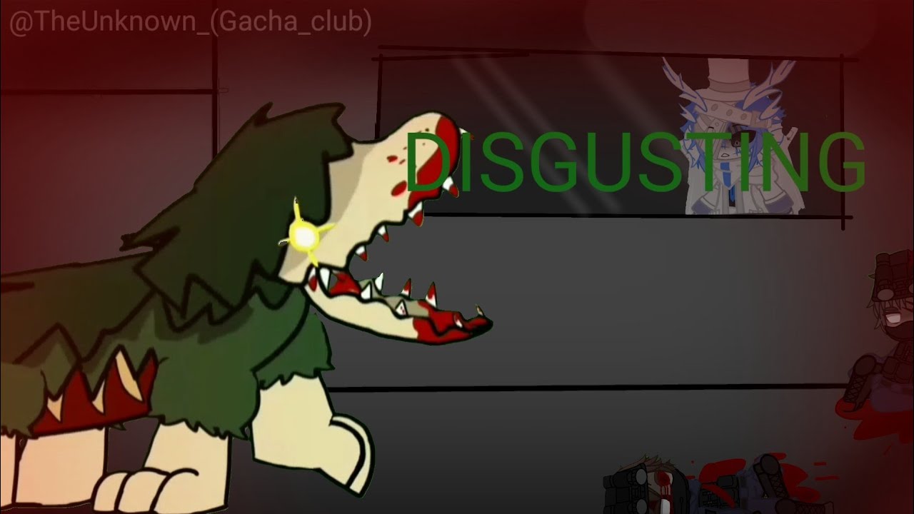 Disgusting / Vs SCP 682 / FNF Gacha / Fake collab (read deac) - YouTube