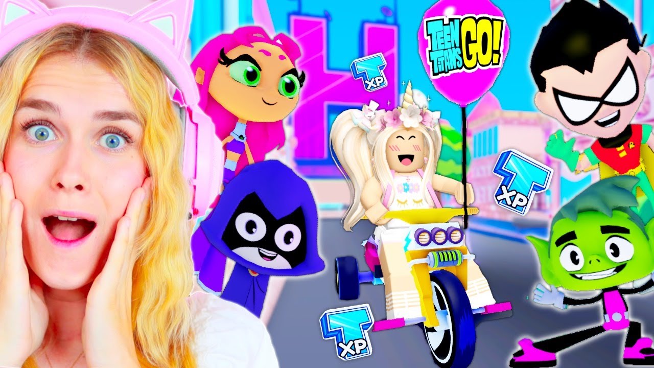 *NEW* HUGE TREASURE HUNT! (Teen Titans Go! - Roblox) - YouTube