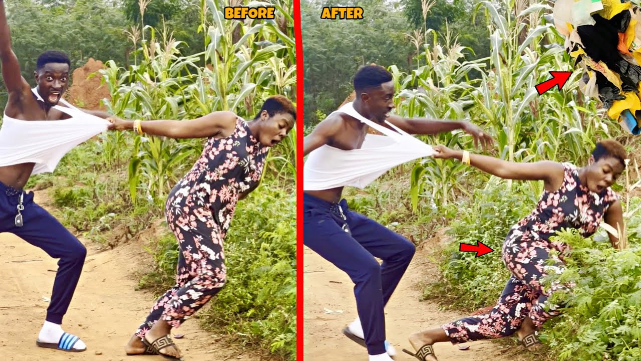 They got Frightened and Reacted like this! Trashman Prank! Scaring ...