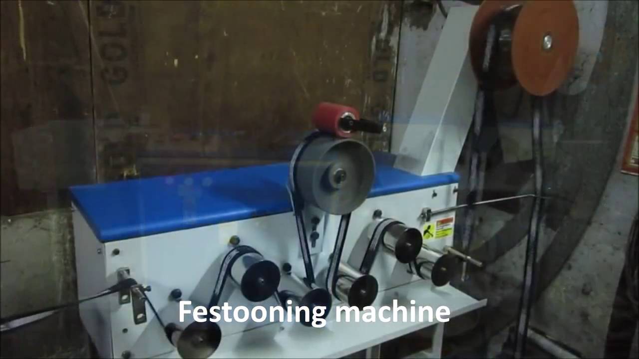 Elastic tape packing machine - YouTube