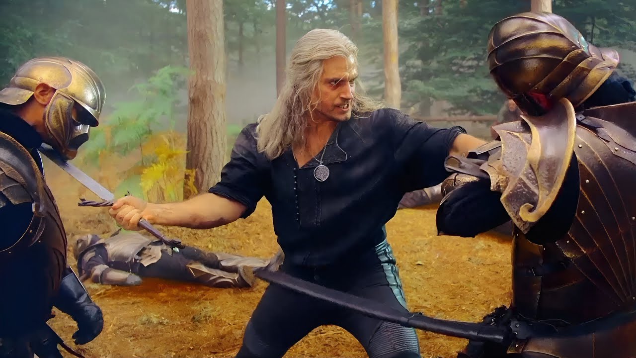 Henry Cavill As Geralt Last Fight Scene ️ | The Witcher 3 -Part 2 ...