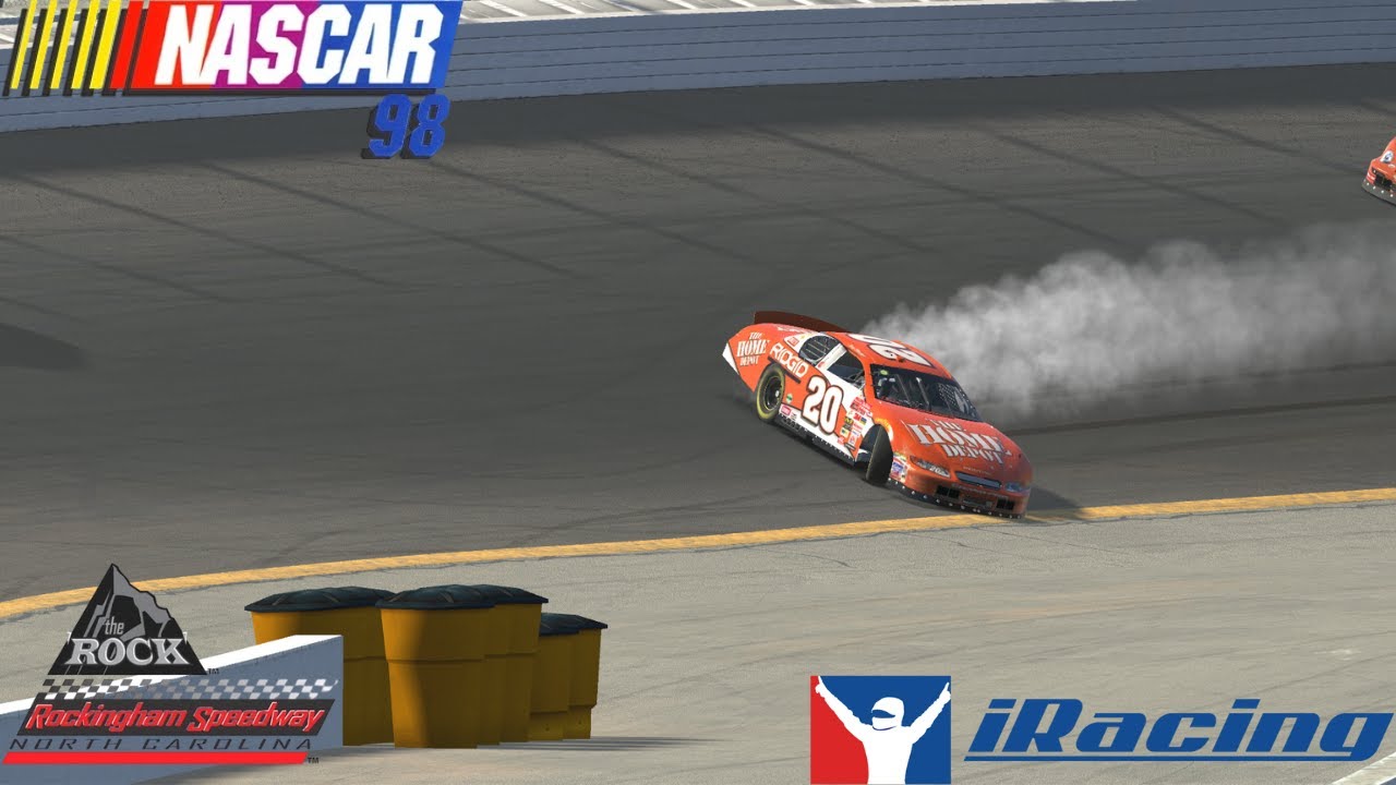 The Rock is tough | iRacing AI 1998 NASCAR Cup Series Season Race 2 at ...