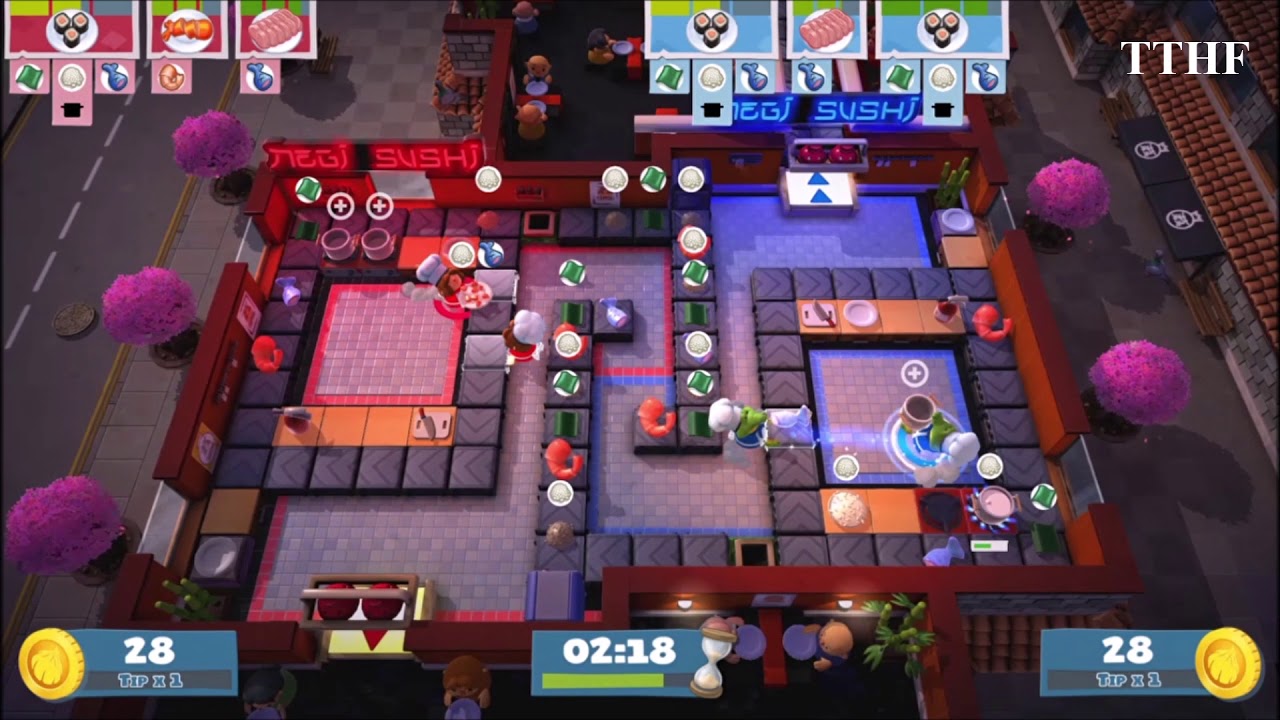 Overcooked! 2 Episode 5 May The Best Cook Win! - YouTube