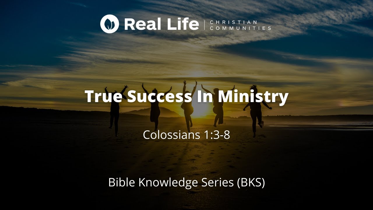 True Success In Ministry - YouTube