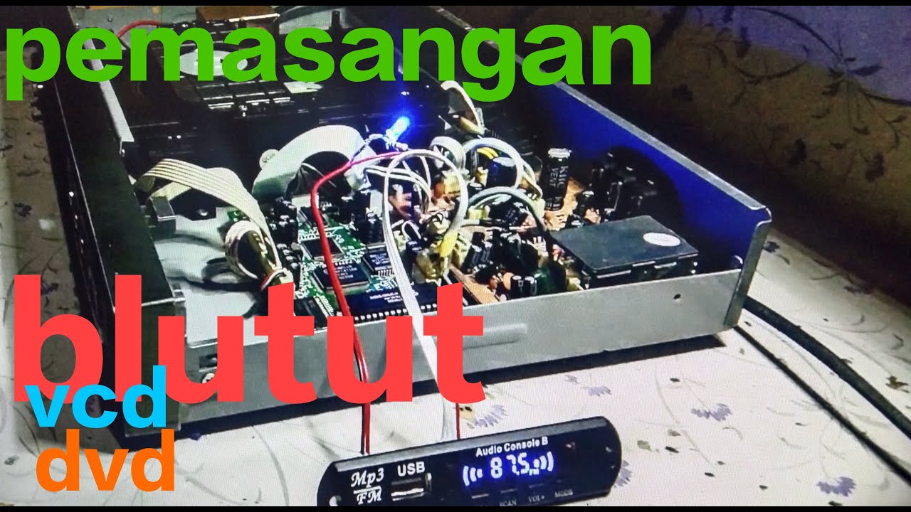 cara memasang blutut module mp3 player di VCD,DVD - YouTube
